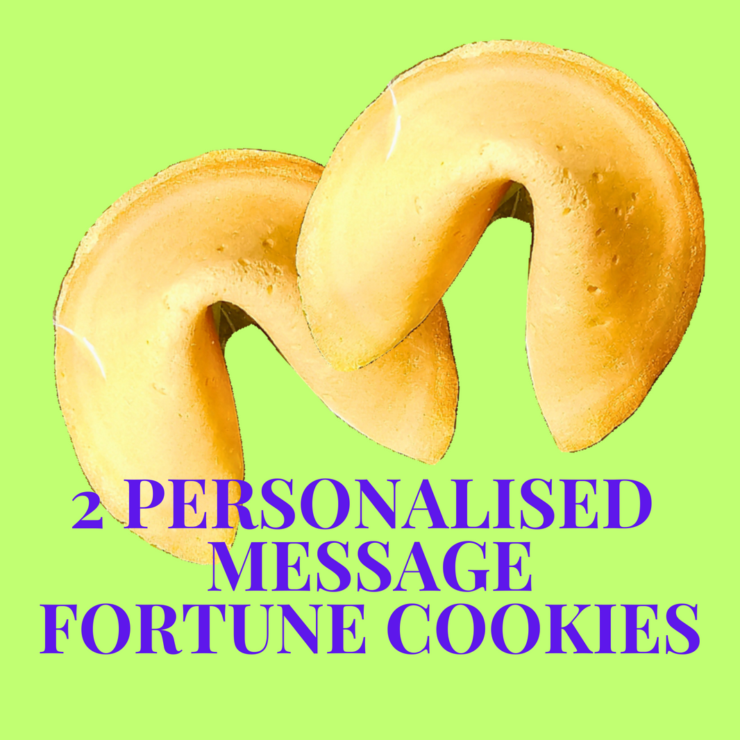 Personalised Custom Message Fortune Cookies – Lithuanian Treats