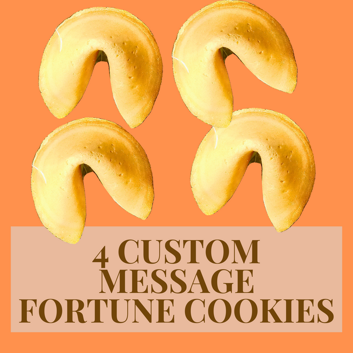 Personalised Custom Message Fortune Cookies – Lithuanian Treats